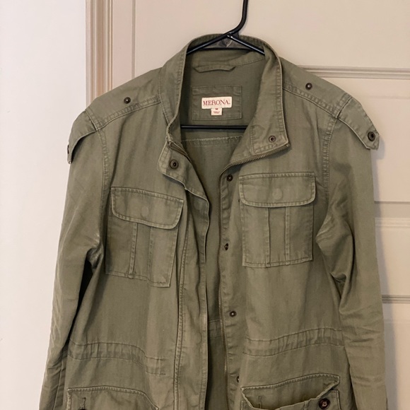 Merona | Jackets & Coats | Green Merona Army Jacket | Poshmark